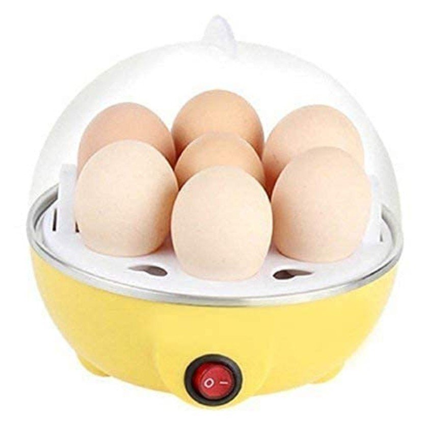 Stainless Steel Mini Electronic 7 Egg Boiler - Techshoping - Buy The ...