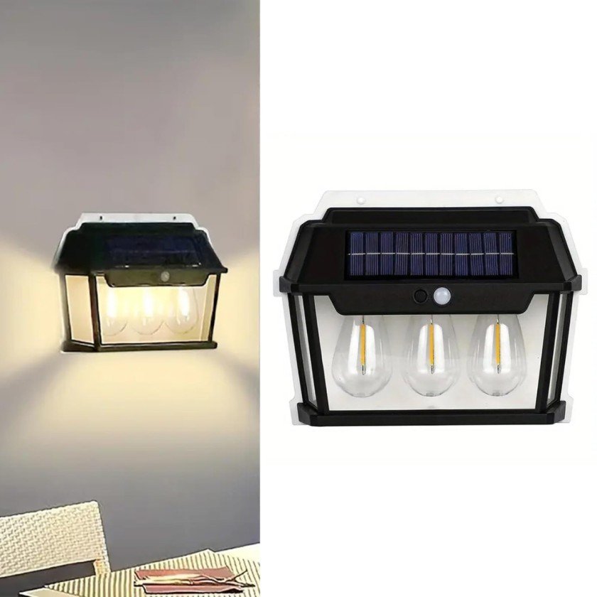 Solar Lights Wall lamp 3 Bulb – Techshoping – Buy The Best Gadgets