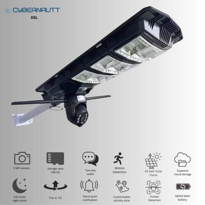 Solar Street With Camera Full Colour Night Vision – Techshoping – Buy ...